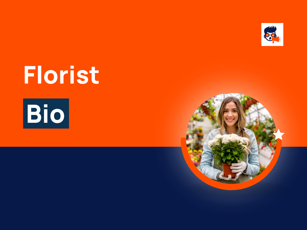 101+ Best Florist Bio For Social Media (Examples) - theBrandBoy