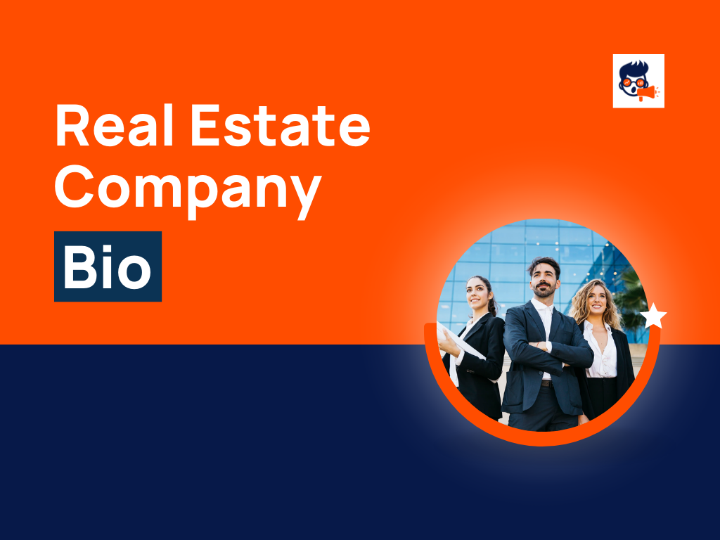 101+ Best Real Estate Company Bio for Social media - theBrandBoy