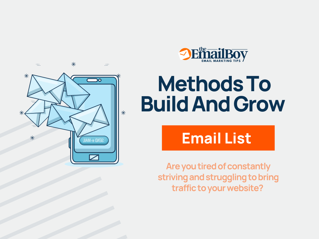 Build Your Email List: 55+ Proven Methods