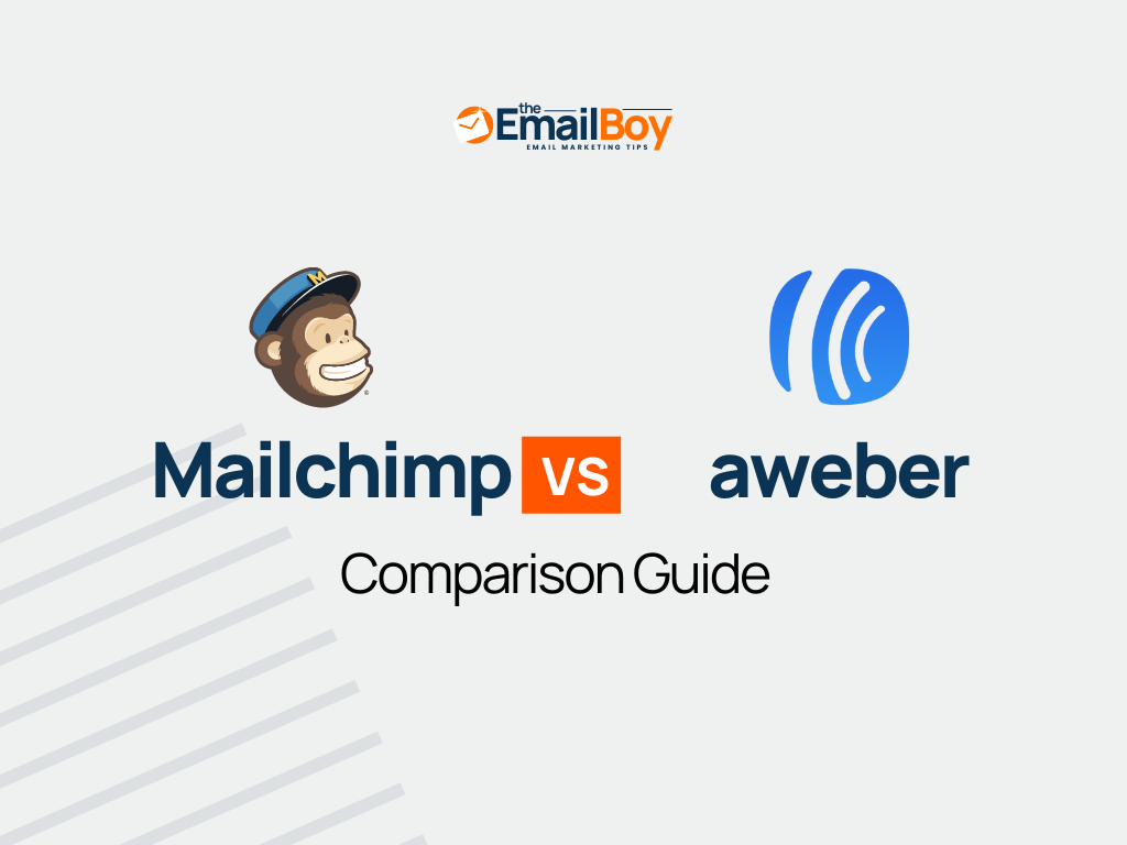 Mailchimp vs AWeber: A Comparison Guide