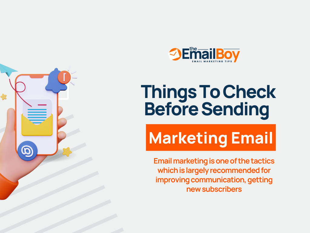 Email Marketing Checklist: 15 Things To Check Before Sending Email