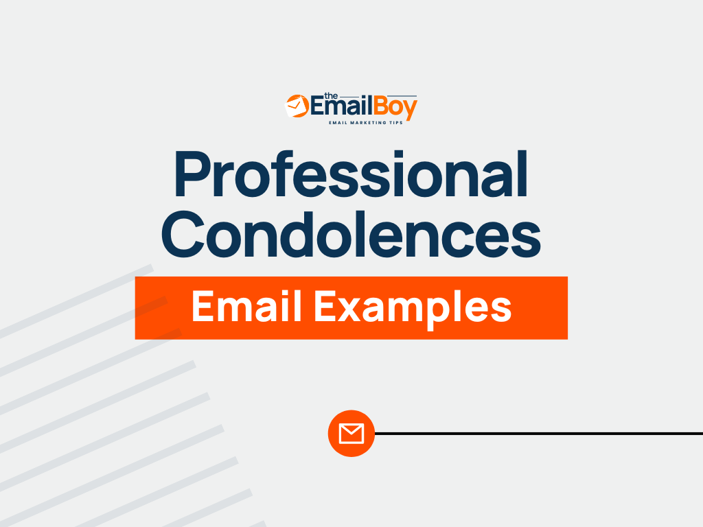 Professional Condolences Email Sample: 5+ Examples