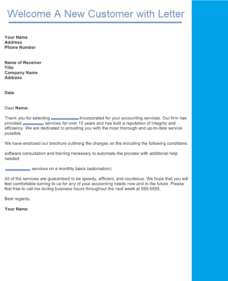 10 Tips To Write A Perfect New Customer Welcome Letter