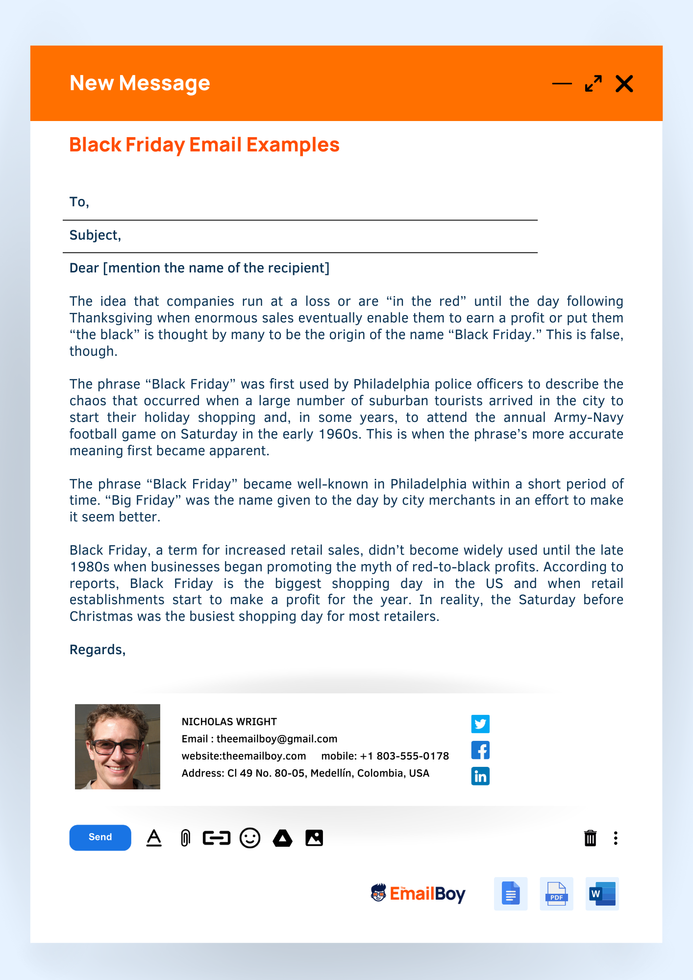 Black Friday Email Examples: 5+ Samples to Increase Sales